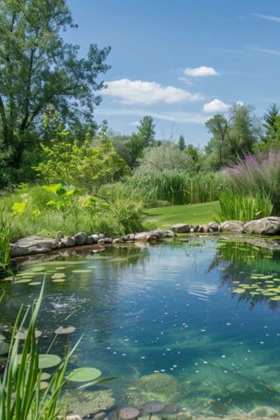 How To Create A Natural Swimming Pond - Water Garden Advice