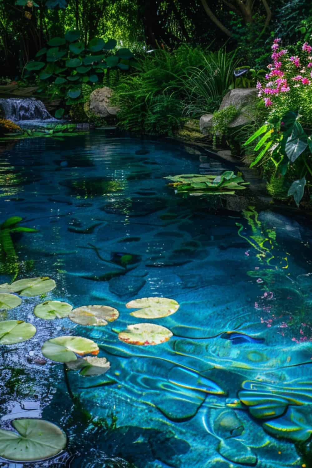 How To Make Your Pond Water Blue - Water Garden Advice